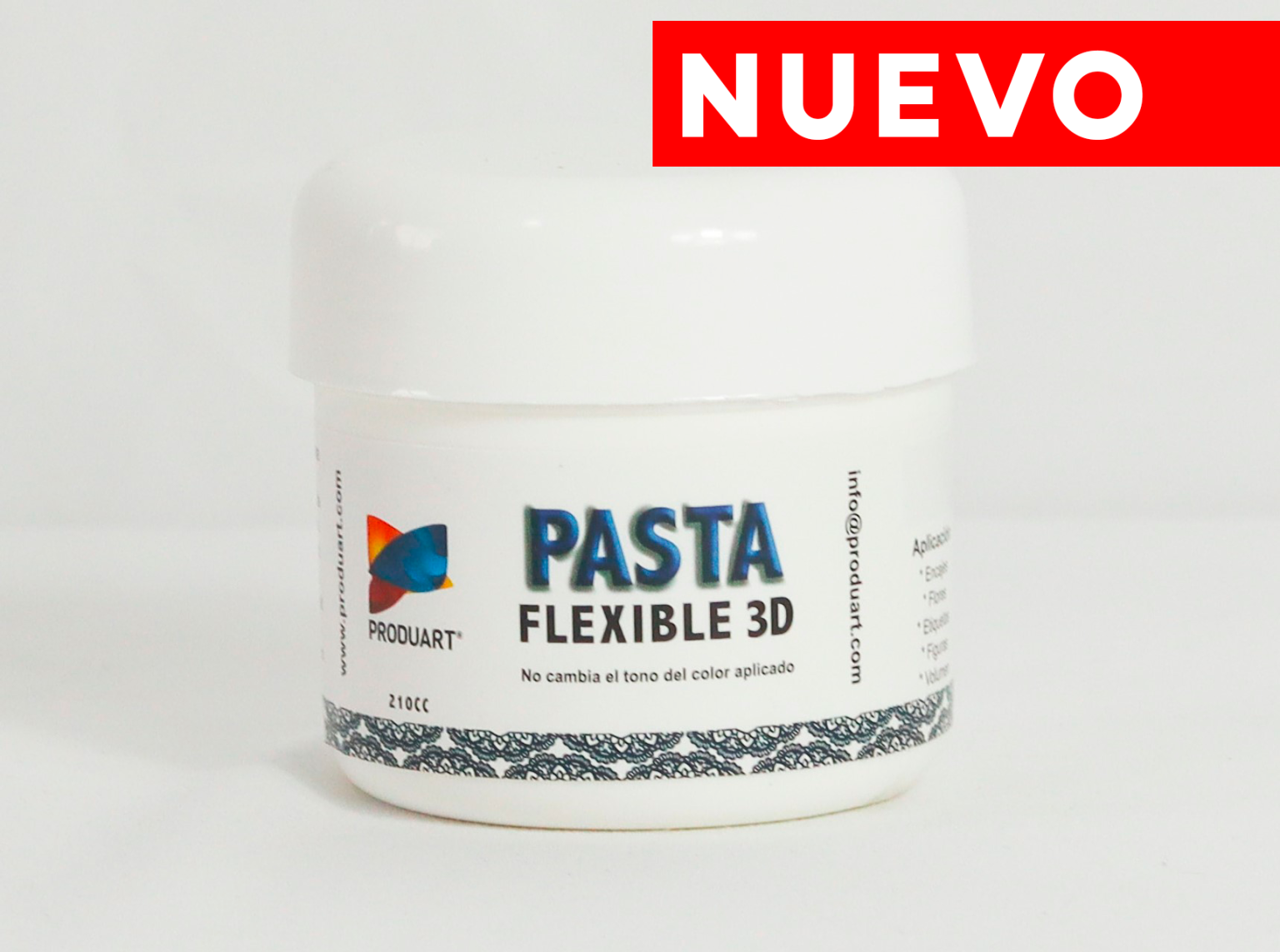 Medios – Pasta Flexible 3D – Produart